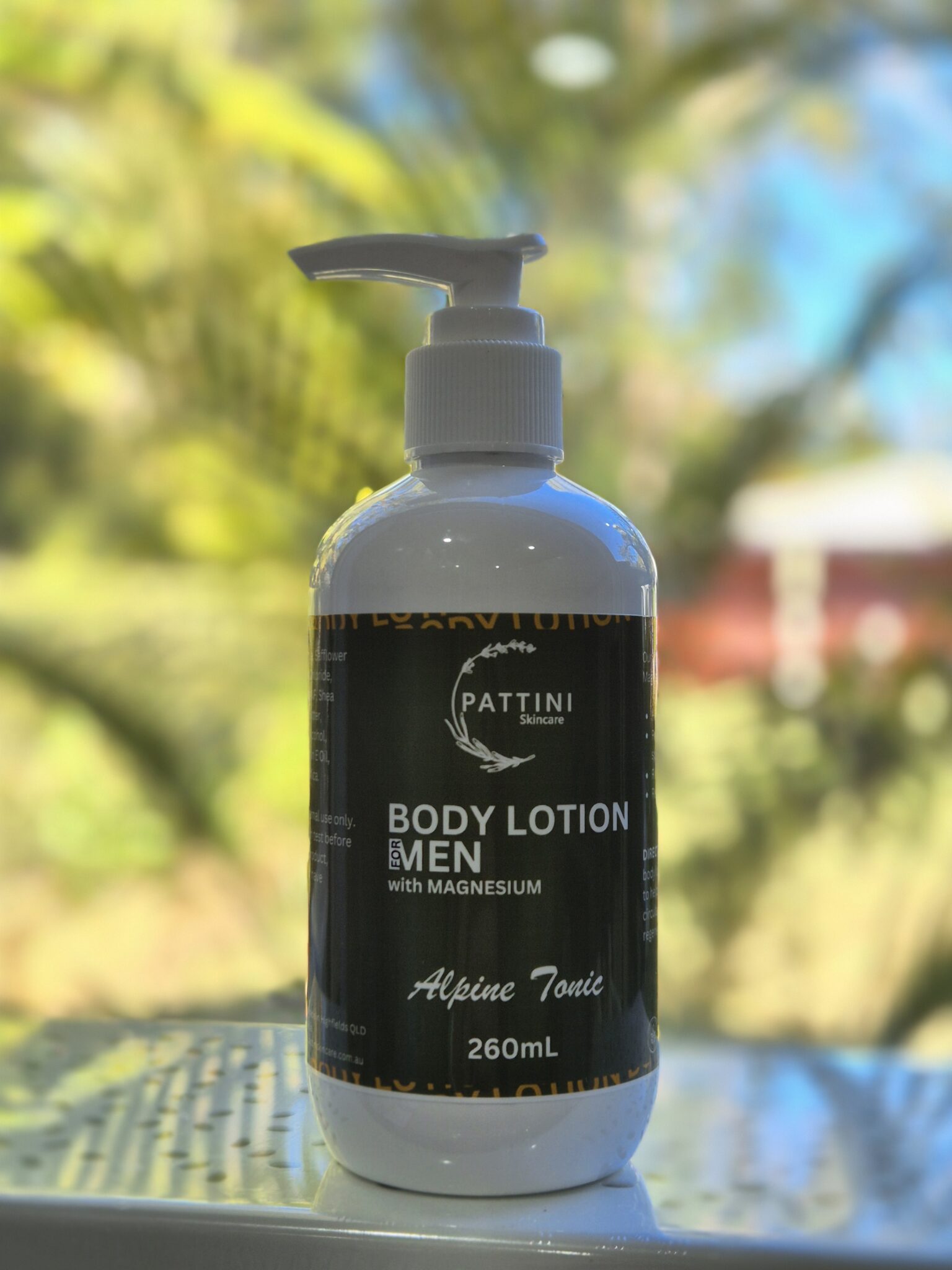 Alpine Tonic Body Lotion With Magnesium - Pattini Skincare